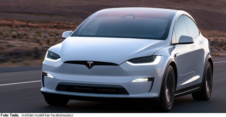 Tesla Model X - pris, rekkevidde og tester | NAF