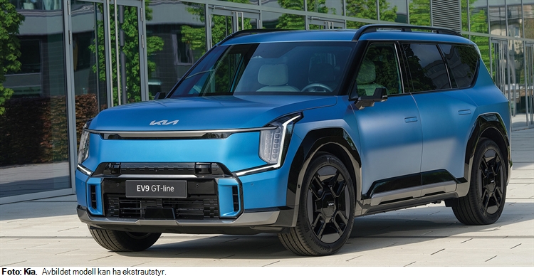 Kia EV9 - pris, rekkevidde og tester | NAF
